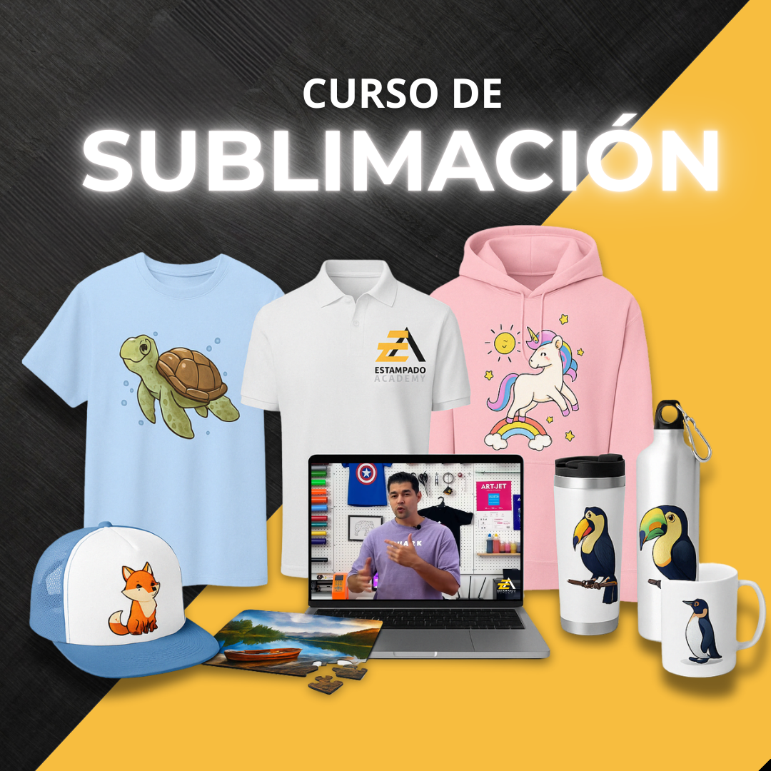 Curso de Sublimación – Estampado Academy