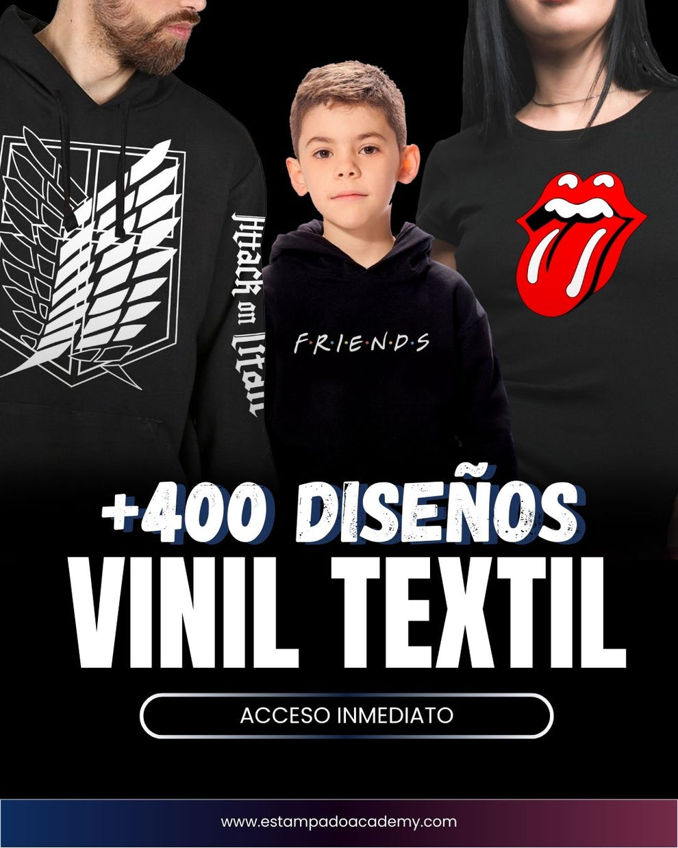 Diseños vinil textil – Estampado Academy