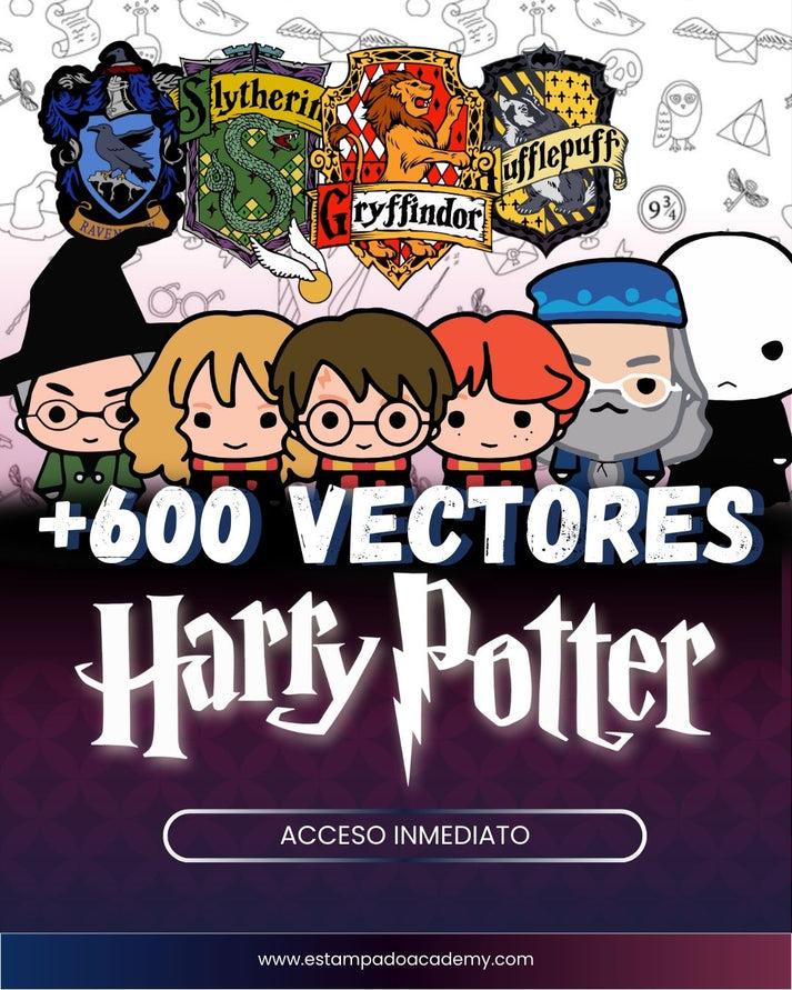 +600 Vectores Harry Potter – Estampado Academy